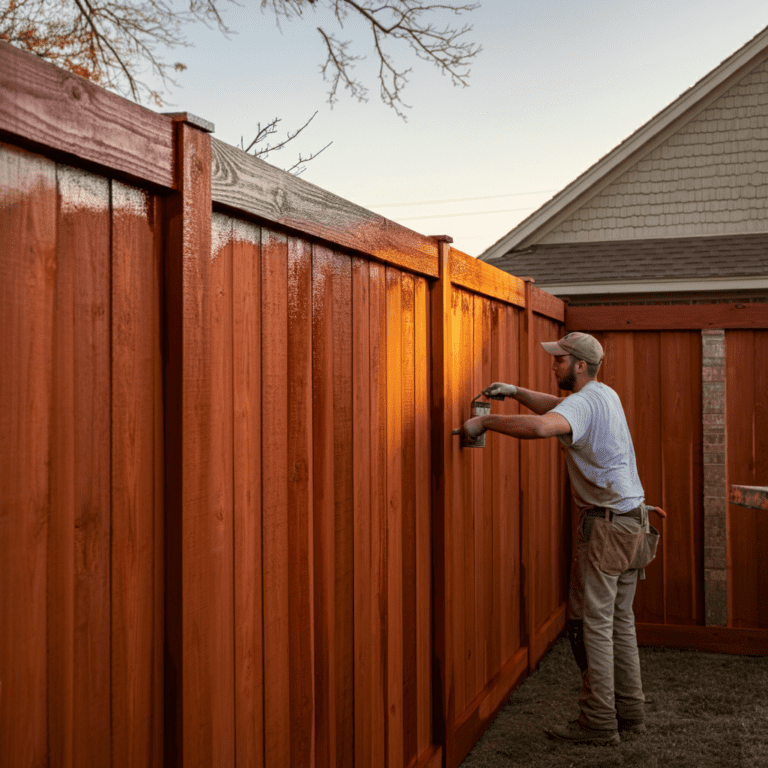 Gainesville Fence Staining Services - Gainesville Fence & Deck Pros